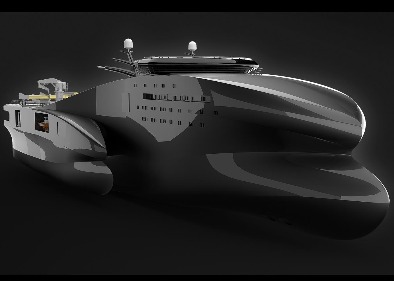 X Bow Yacht