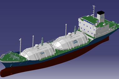 Japanese LCO2 Carrier Under Construction | News | Motorship
