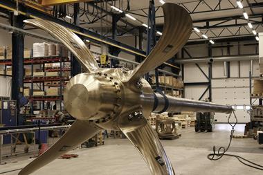 Feathered propellers for flexibility | News | Motorship