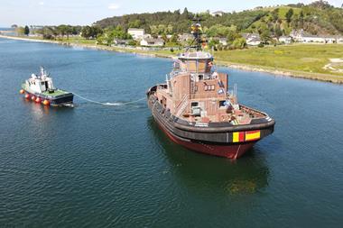 Hydrogen-powered tug arrives in Antwerp | News | Motorship