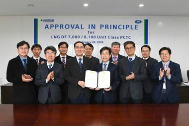 AiP for LNG-fuelled PCTC designs | News | Motorship