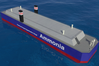 First AiP for Ammonia Floating Storage and Regasification Barge design ...